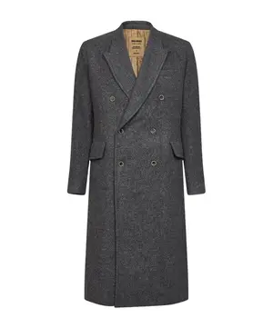 UMA WANG Long-sleeved Coat - Black
