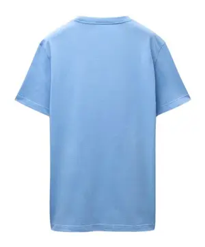 Versace Embellished Crewneck T-shirt - Light Blue