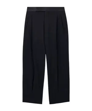 Giorgio Armani Pure Virgin Wool Crepe Oversized Trousers