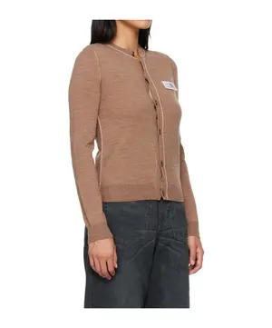 MAISON MARGIELA Button-front Knit Cardigan
