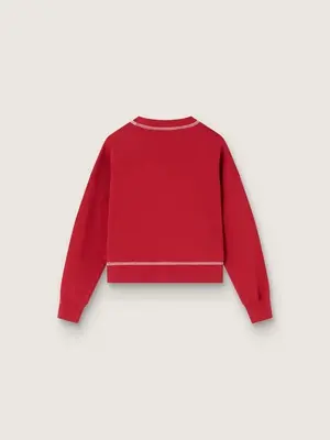 GOLDEN GOOSE Long-sleeved Sweatshirt With Letter Pattern