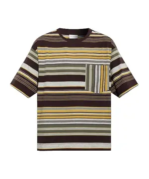 Dries Van Noten Striped T-shirt - Multi-color