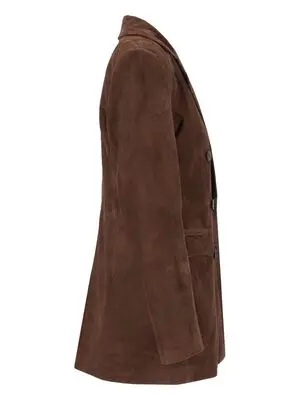 ARMA Long Sleeve Leather Blazer