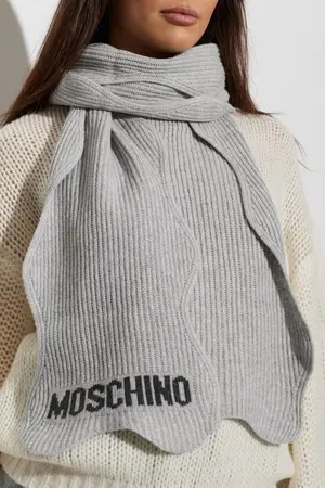 Moschino Logo Scarf
