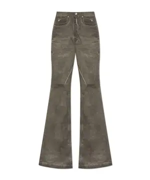 Rick Owens Multi-pocket Jeans - Green