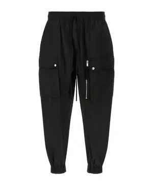 THOM KROM Drawstring Casual Pants - Black