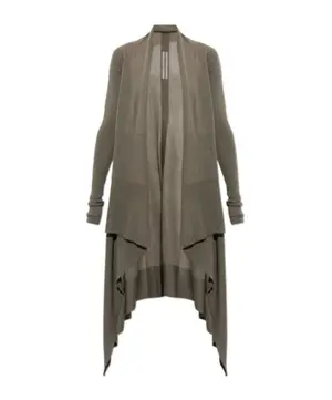 RICK OWENS Rick Owens Draped Open Cardigan