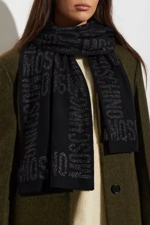 Moschino Logo Scarf