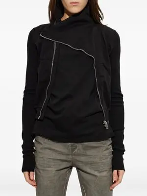 Rick Owens Long-sleeved Zip-up Jacket