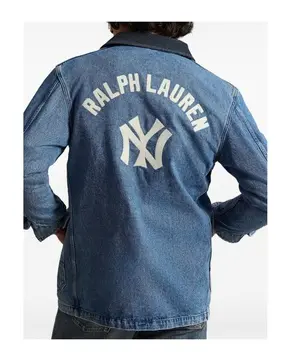 Polo Ralph Lauren Logo Print Denim Jacket