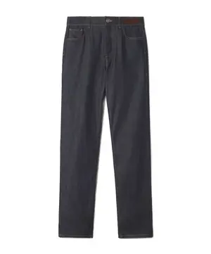 LANVIN Straight-leg Denim Pants - Blue