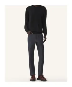 LANVIN Straight-leg Denim Pants