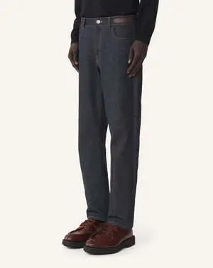 LANVIN Straight-leg Denim Pants