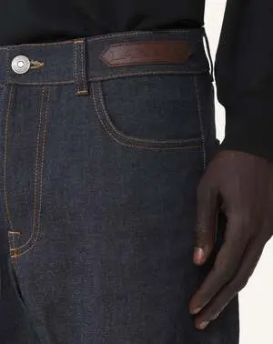 LANVIN Straight-leg Denim Pants