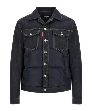 Dsquared2 Long-sleeve Casual Jacket - Blue
