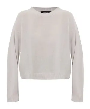 Fabiana Filippi Long-sleeve Knit Top - White
