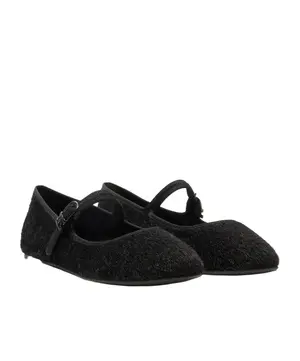 Casadei C-chain Strap Ballet Flats