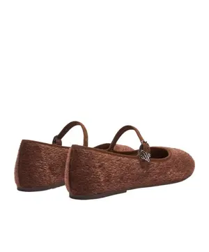 Casadei C-chain Strap Ballet Flats