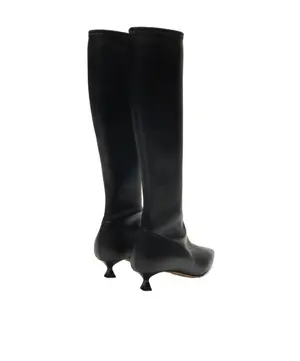 Casadei Giselle Knee-high Kitten-heel Boots