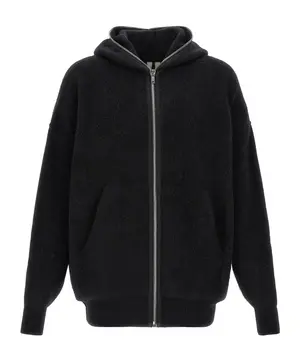 Rick Owens Long-sleeve Hoodie - Black