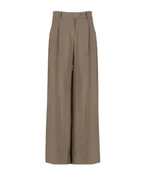 Brunello Cucinelli Casual Trousers With Belt Loops - Brown