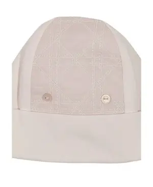 Dior Check Stitching Hat