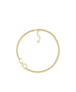 Dior Saddle Cd Signature Necklace