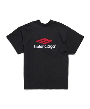 Balenciaga Tape Type Logo Oversized T-shirt