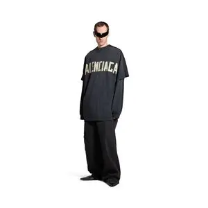 Balenciaga Tape Type Logo Oversized T-shirt