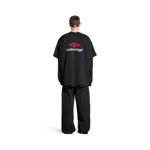 Balenciaga Tape Type Logo Oversized T-shirt