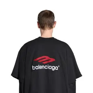 Balenciaga Tape Type Logo Oversized T-shirt
