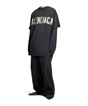 Balenciaga Tape Type Logo Oversized T-shirt