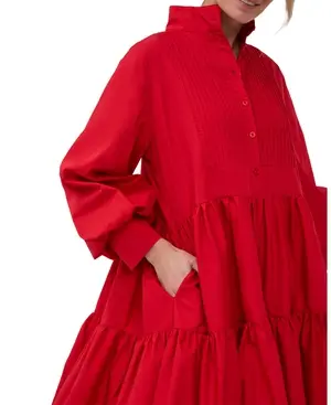 MARIELLE STOKKELAAR Cecilia Dress - Red
