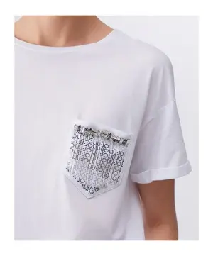 Liu Jo Pocket Embellished T-shirt