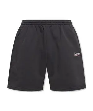 Balenciaga Campaign Logo Sports Shorts