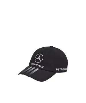 Y3 X Mercedes Amg Petronas Formula 1 Team Dad Cap - Black