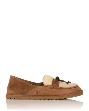 UGG Zora Tassel Loafers - Chestnut