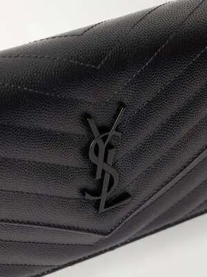Saint Laurent Cassandre Mini Matelassé Textured-leather Shoulder Bag