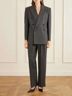 Saint Laurent Wool Double-breasted Blazer
