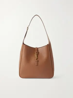 Saint Laurent Le 5 À 7 Leather Shoulder Bag - Brown