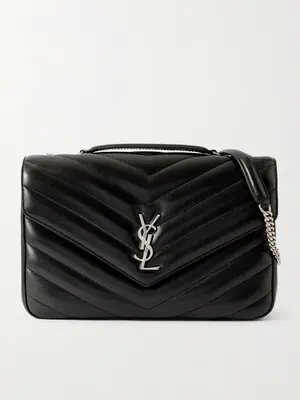 SAINT LAURENT SAINT LAURENT Loulou Large Matelassé Leather Shoulder Bag