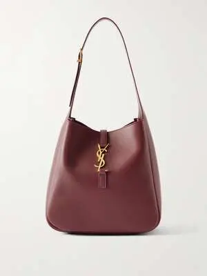 Saint Laurent Le 5 À 7 Leather Shoulder Bag - Red