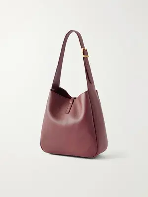 Saint Laurent Le 5 À 7 Leather Shoulder Bag - Red