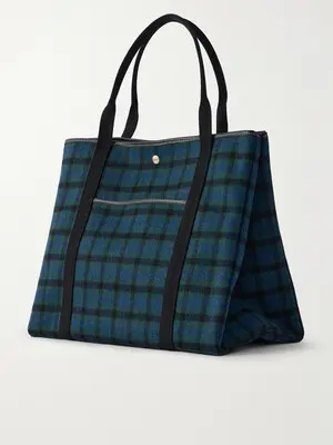 Rue De Verneuil Traversée Wide Tote - Blue