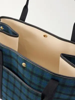 Rue De Verneuil Traversée Wide Tote - Blue