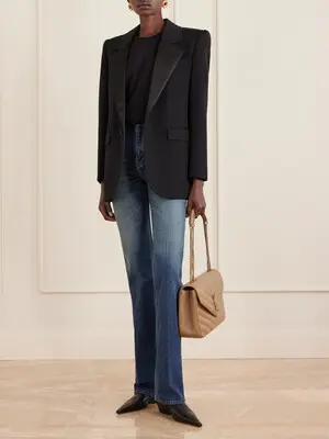 Saint Laurent Loulou Large Matelassé Leather Shoulder Bag