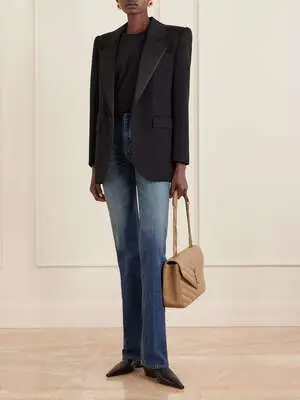 Saint Laurent Loulou Large Matelassé Leather Shoulder Bag