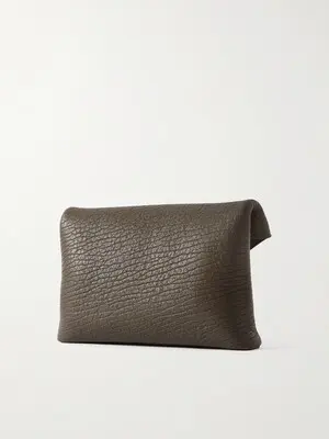 Saint Laurent Cassandre Textured-leather Shoulder Bag