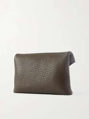 Saint Laurent Cassandre Textured-leather Shoulder Bag