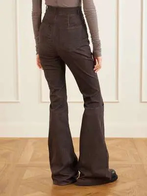 Rick Owens Bolan High-waist Flared Jeans